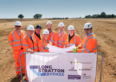 Delivery of Long Stratton Bypass is on track - Norfolk County Council